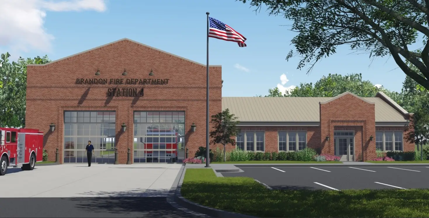 Brandon Fire Stations | Benchmark Engineering & Surveying, LLC